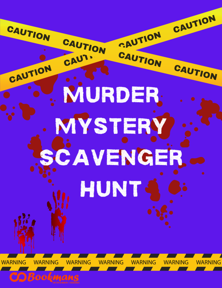 Murder Mystery Scavenger Hunt! - Bookmans Entertainment Exchange