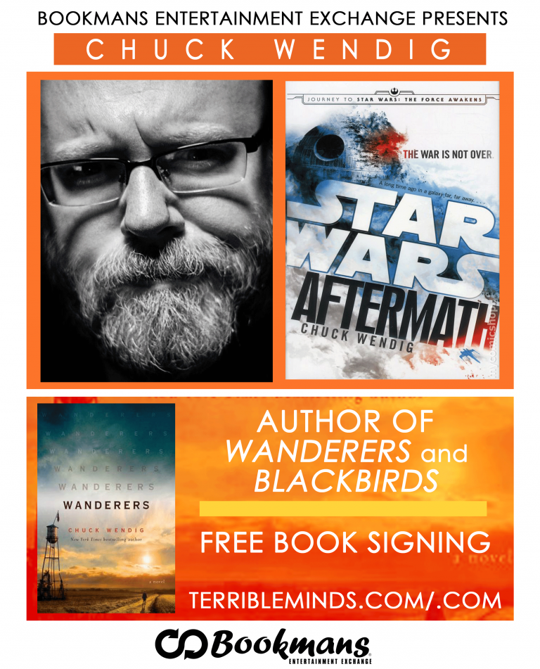 chuck-wendig-poster - Bookmans Entertainment Exchange